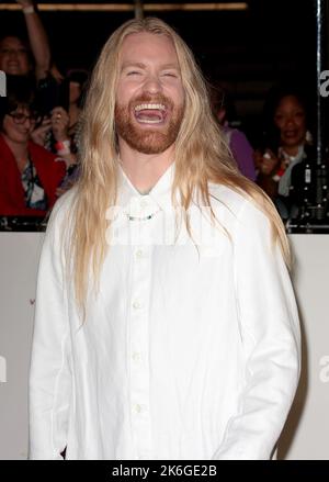 Sam Ryder attending the National Television Awards 2022 held at the OVO ...