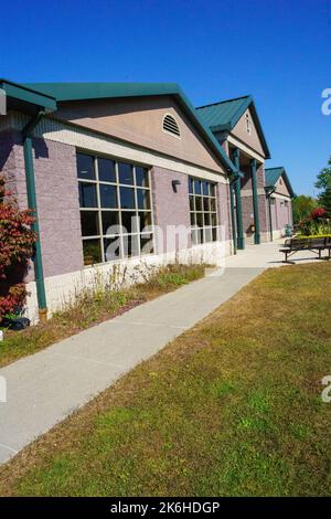Matamoras, PA, USA – October 11, 2022: The exterior of the Pennsylvania ...