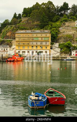 Luarca, fishing and pleasure port, Asturias, Spain Stock Photo - Alamy