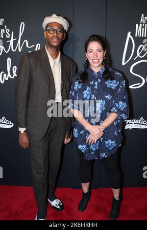 Eric Berryman and Rachel Chavkin in attendance for DEATH OF A SALESMAN ...