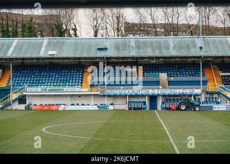 Greenock Morton FC play in the Scottish Championship. The club was ...