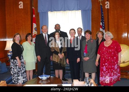 Swearing in of George Staples as Director General of the Foreign ...