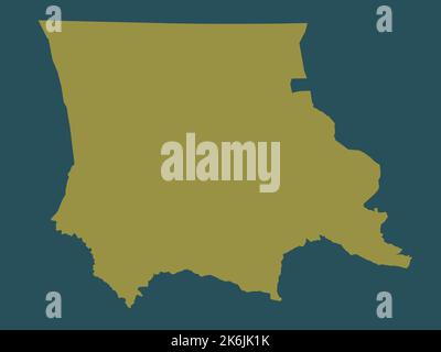 Zhambyl, region of Kazakhstan. Solid color shape. Locations of major ...