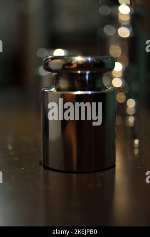 High precision steel weight measurements Stock Photo - Alamy