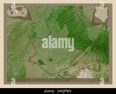 Bomet, county of Kenya. High resolution satellite map Stock Photo - Alamy