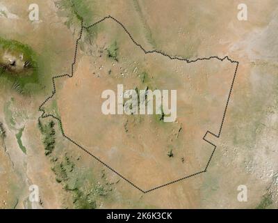 Taita Taveta, county of Kenya. Low resolution satellite map. Locations ...