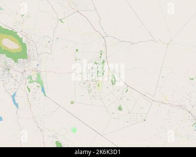 Taita Taveta, county of Kenya. Open Street Map. Locations and names of ...