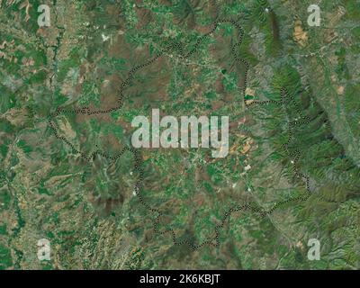 Malisheve, municipality of Kosovo. High resolution satellite map ...