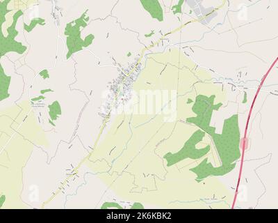 Mamusha, municipality of Kosovo. Open Street Map. Locations and names ...