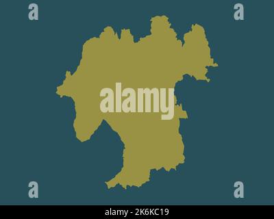 Novoberda, municipality of Kosovo. Solid color shape. Locations of ...