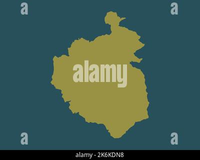 Suhareka, municipality of Kosovo. Solid color shape. Corner auxiliary ...