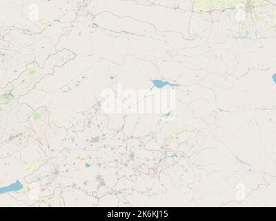 Jalal-Abad, province of Kyrgyzstan. Open Street Map. Locations and ...