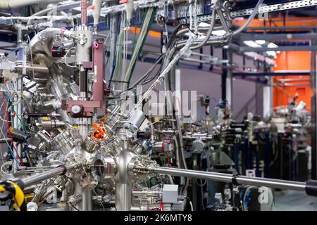 Experimental stations in Laboratory Stock Photo - Alamy