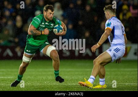 Conor Oliver of Connacht with the ball during the United Rugby ...