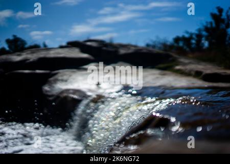 Noble Falls and Wooroloo Brook in Gidgegannup in the Perth Hills ...
