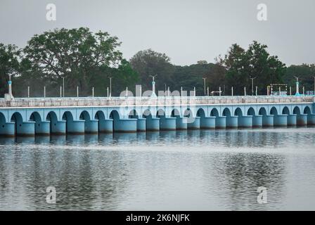 Kallanai (also known as the Grand Anicut) is an ancient dam that is ...