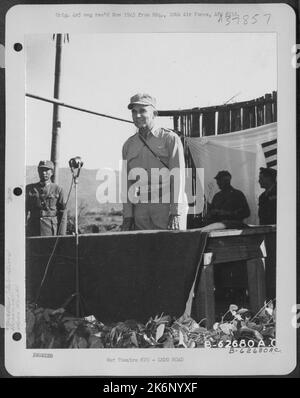 Major General Howard C. Davidson, Commanding General of the 10th Air ...