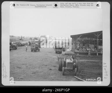 Nichols Field, Philippine Islands. Air Evacuation Holding Station. 30 ...
