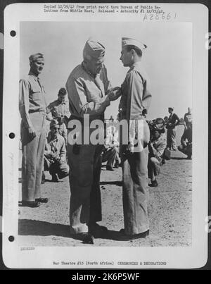 On 11 November 1942, at an advanced base somewhere in the Middle East ...