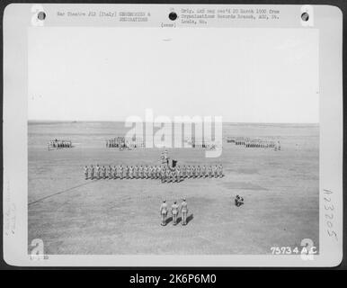 Troop Formation During Award Ceremonies Of The 1St Fighter Gorup In ...