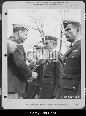 Brig. Gen. John P. Doyle Presents An Award To A Member Of The 320Th ...
