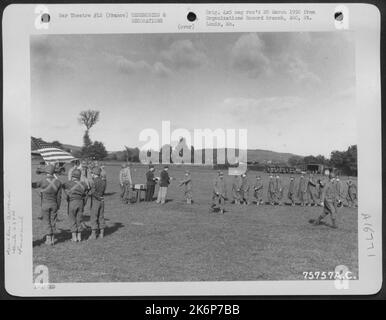 Major Gen. Charles T. Myers Presents Awards To Men Of The 439Th Troop ...