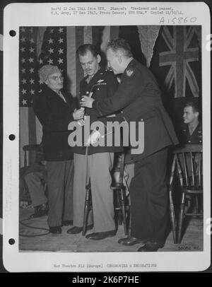Brig. Gen. Leon W. Johnson, Combat Wing Commander and holder of the ...