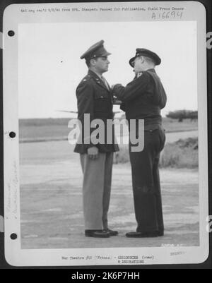 Lt. General Lewis H. Brereton, Commanding General of the 9th Air force ...