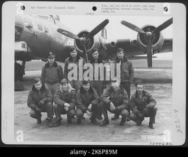Members Of The 92Nd Bomb Group Pose With French Refugees Beside The ...