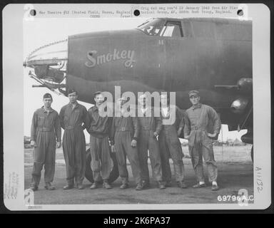 Ground And Combat Crews Of The Martin B-26 "Gambler's Luck" Of The ...