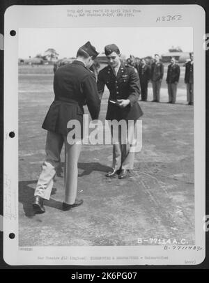 Brig. General Murray C. Woodbury Presents An Award To A Member Of The ...