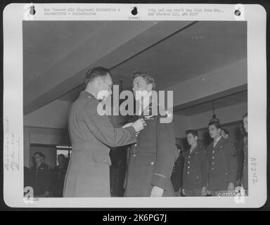 Brig. General Haywood S. Hansell, Jr., Presents An Award To A Member ...
