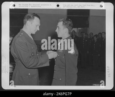 Brig. General Haywood S. Hansell, Jr., Presents An Award To A Member ...
