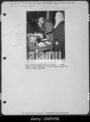 Brig Gen Jesse Auton Of The 65Th Fighter Wing At The Celebration Of The ...