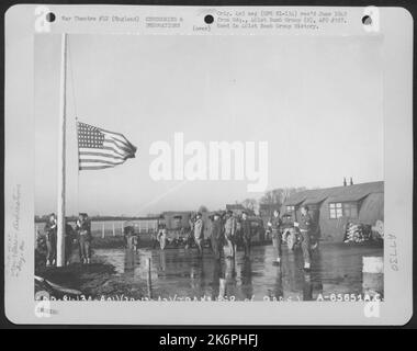 The 401St Bomb Group Takes Over A Former Raf Base At Deenethorpe ...