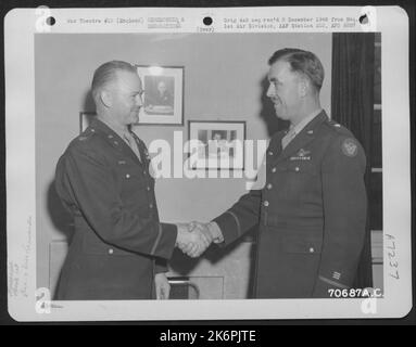 Colonel Mustoe, Attached To Hdq., 1St Bomb Division, Is Presented An ...