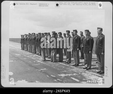 Brig. General Murray C. Woodbury Presents An Award To A Member Of The ...