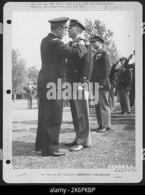 Brig. General Julius K. Lacey Is Presented The Distinguished Service ...