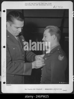 Brig. General Robert F. Travis Presents An Award To A Member Of The ...