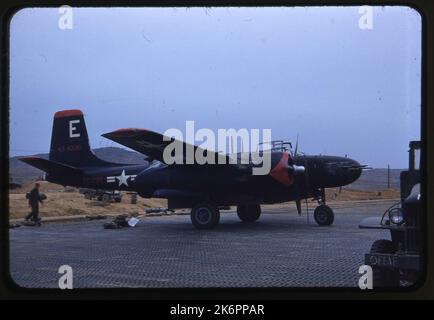 Right side view of a Douglas B-26B Invader (s/n 44-34230; c/n 27509) at ...