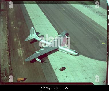 The Consolidated B-36 Peacemaker, a strategic bomber, was the largest ...