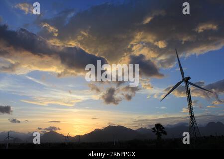 WINDMILLS AT MUPPANDAL Stock Photo - Alamy