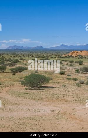 Namibian the big rocks of Spitzkoppe in Damaraland, landscape ...