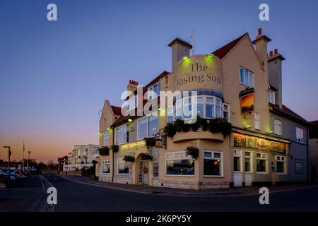 The Rising Sun Public House, Warsash, Hampshire, England, UK Stock ...