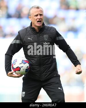Richard Beale caretaker manager of West Bromwich Albion during the Sky ...
