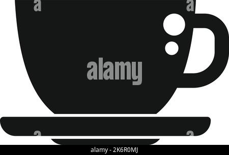 Rush job coffee cup icon. Outline Rush job coffee cup vector icon for ...