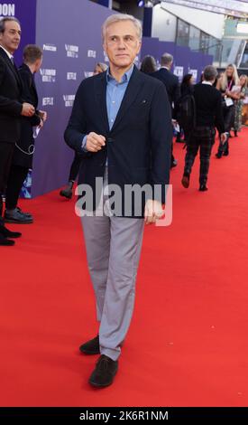 Christopher Waltz attending the world premiere of Guillermo del Toro's ...