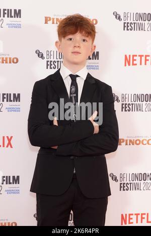 Gregory Mann attending the world premiere of Guillermo del Toro's ...