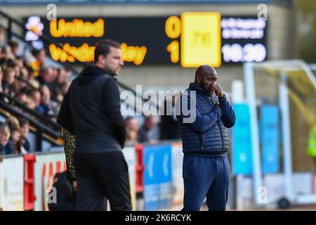 Darren Moore manager of Sheffield Wednesday during the Sky Bet League 1 ...