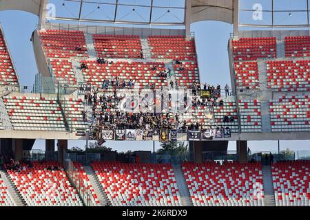 Bari, Italy. 15th Oct, 2022. the referee Daniele Rutella of Enna during ...